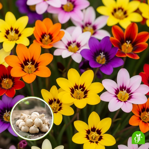 Sparaxis Flower Bulbs (Mix Colour)